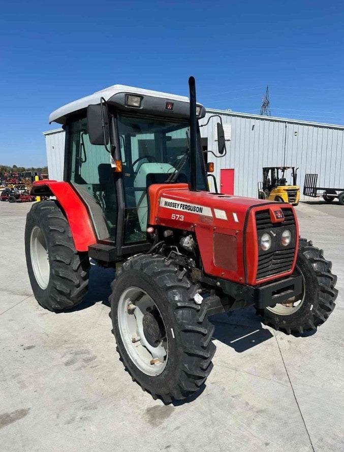Used - Massey Ferguson Model 573-4 Cab Tractor w/ Loader | Ivey's Equipment