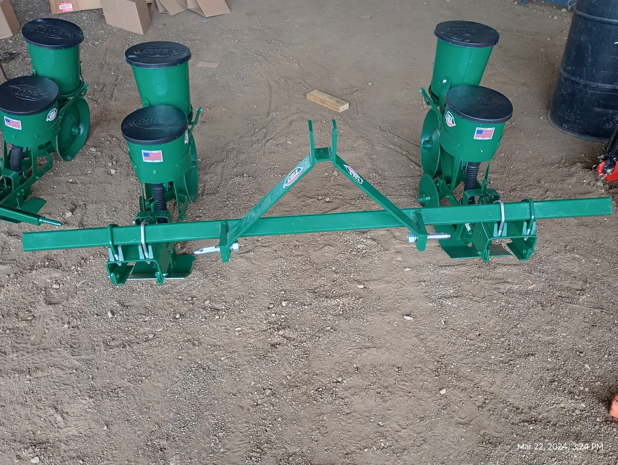 2 Row Cole Planter - | Ivey's Equipment