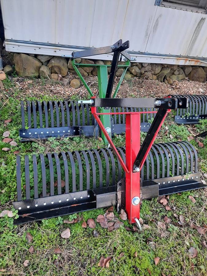 5' J Bar Landscape Rock Rake | Ivey's Equipment